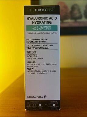 The Inkey List | Hair | The Inkey List Hyaluronic Acid Hydrating Hair ...
